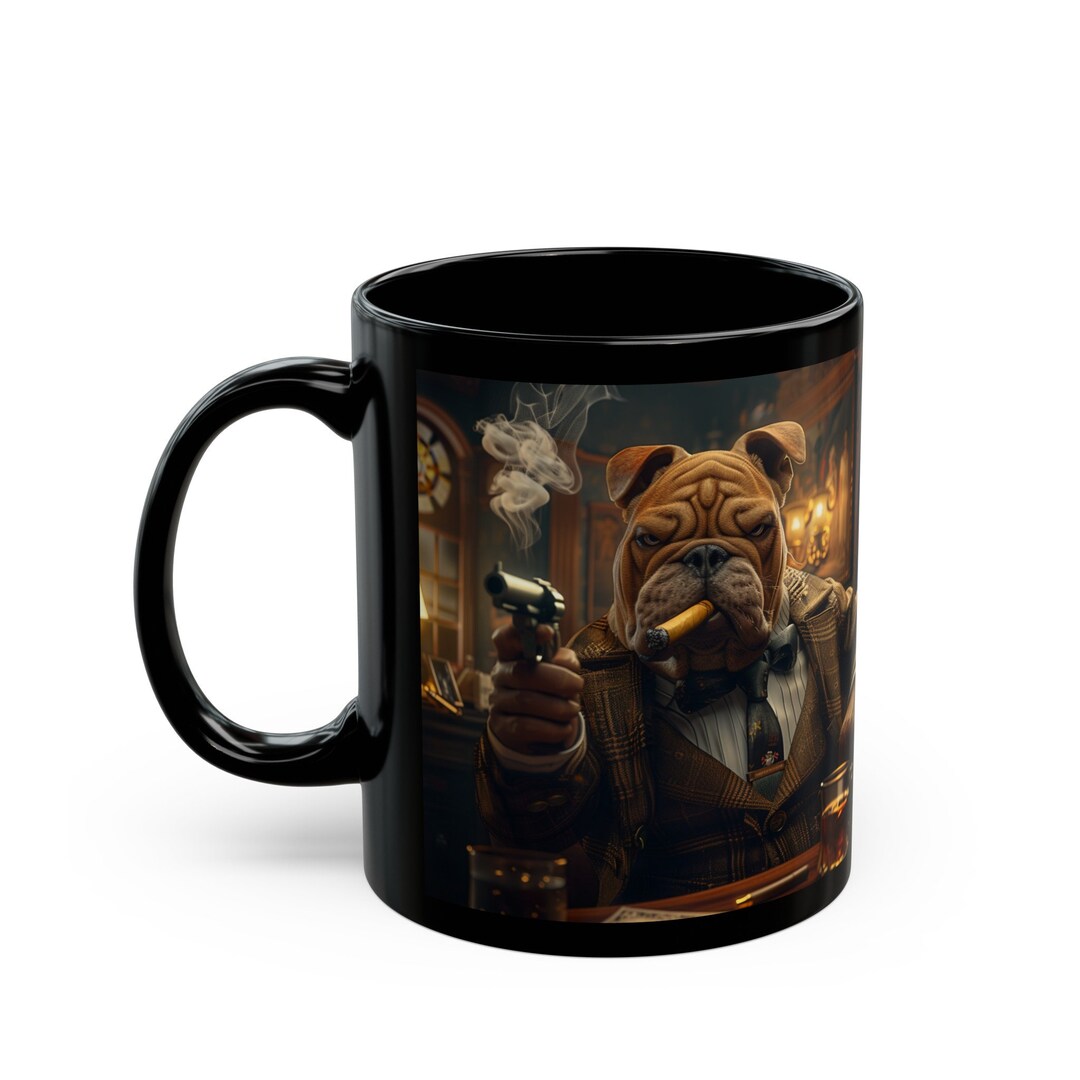 English Bulldog Mug, English Bulldog Mafia Mug, Mother's Day Bulldog ...