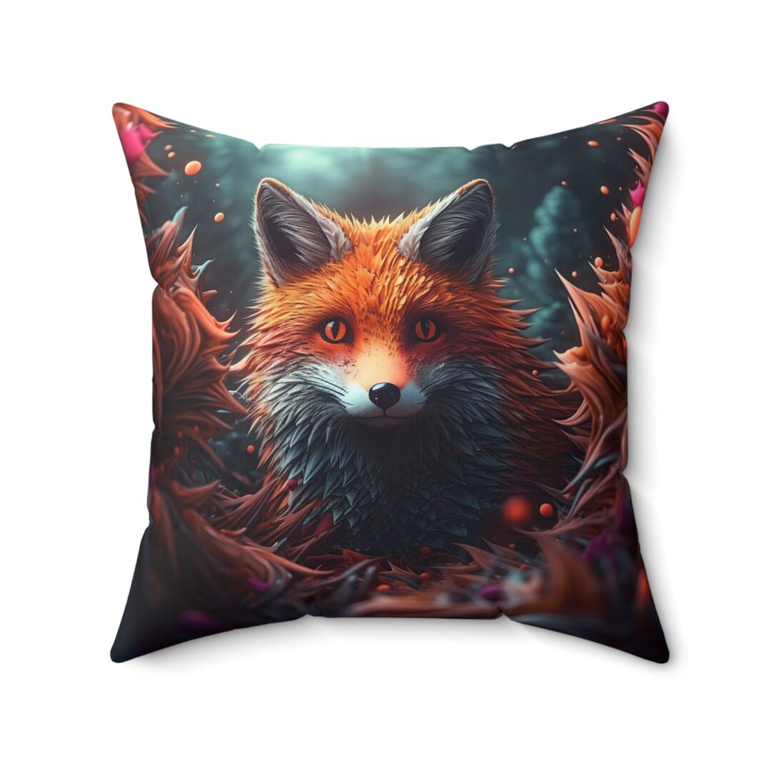Fox Pillow Most Popular Pillow Best Seller Pillows Best Selling Pillow Trending on Etsy ...