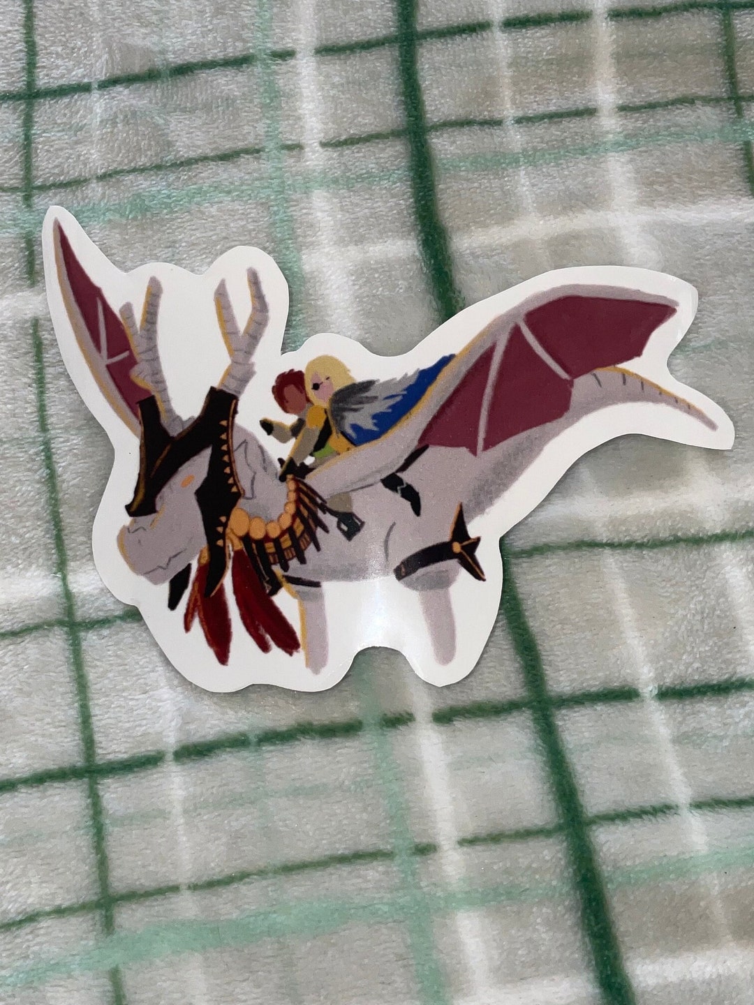 Fire Emblem Three Houses Dimitri and Claude Wyvern Sticker - Etsy