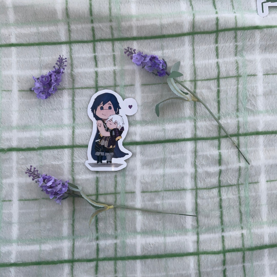 Chrom and Plushie Robin Fire Emblem Awakening Sticker - Etsy