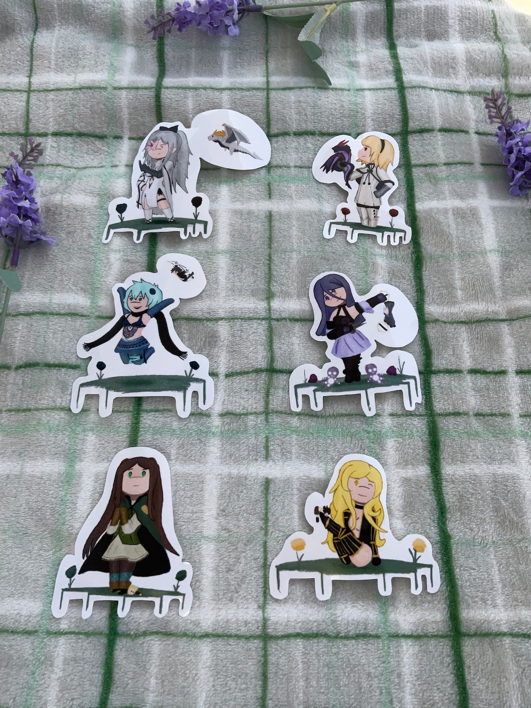 Drakengard 3 Intoner 6 Sticker Set - Etsy