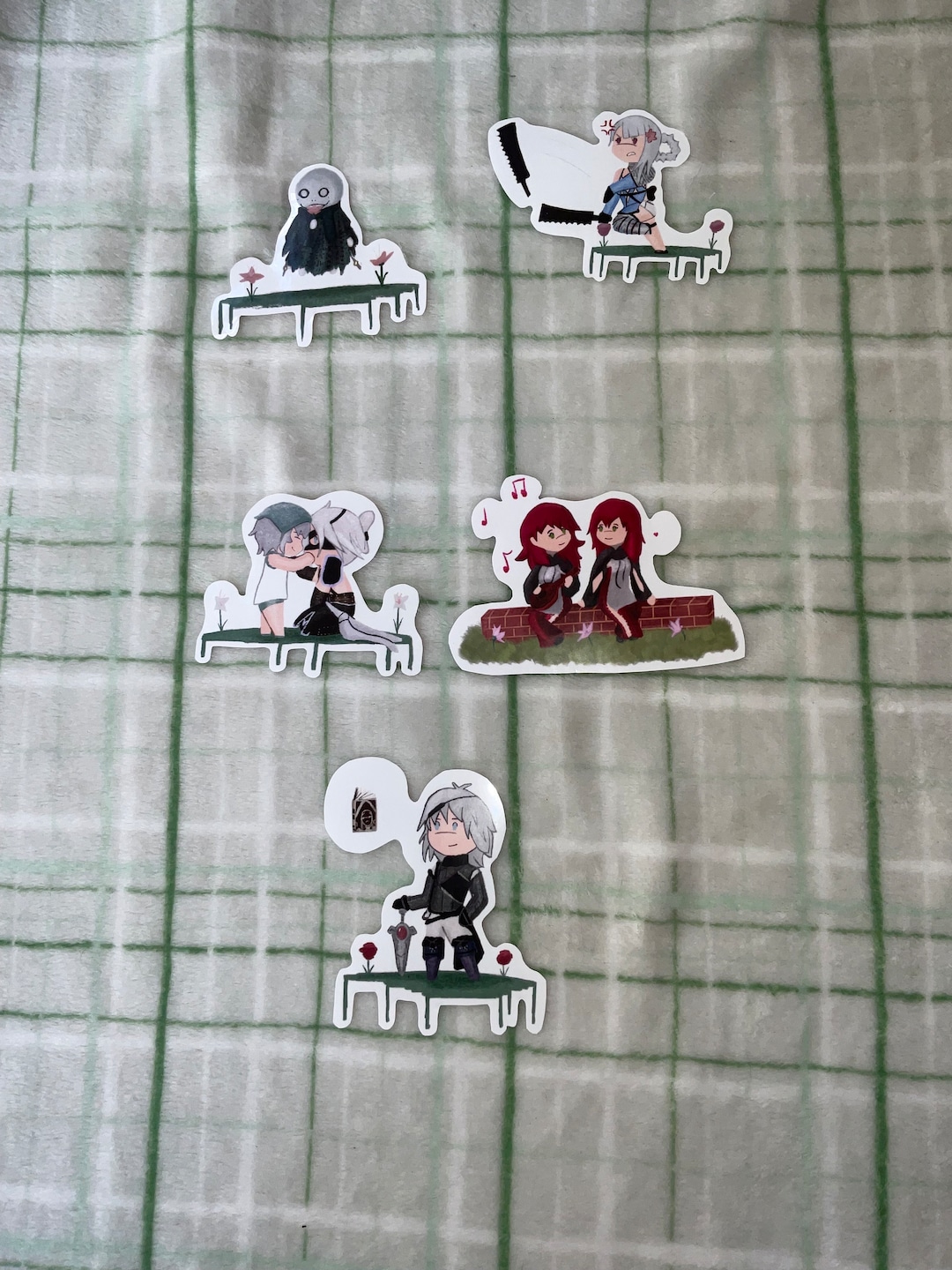 Nier Replicant 5 Sticker Set - Etsy