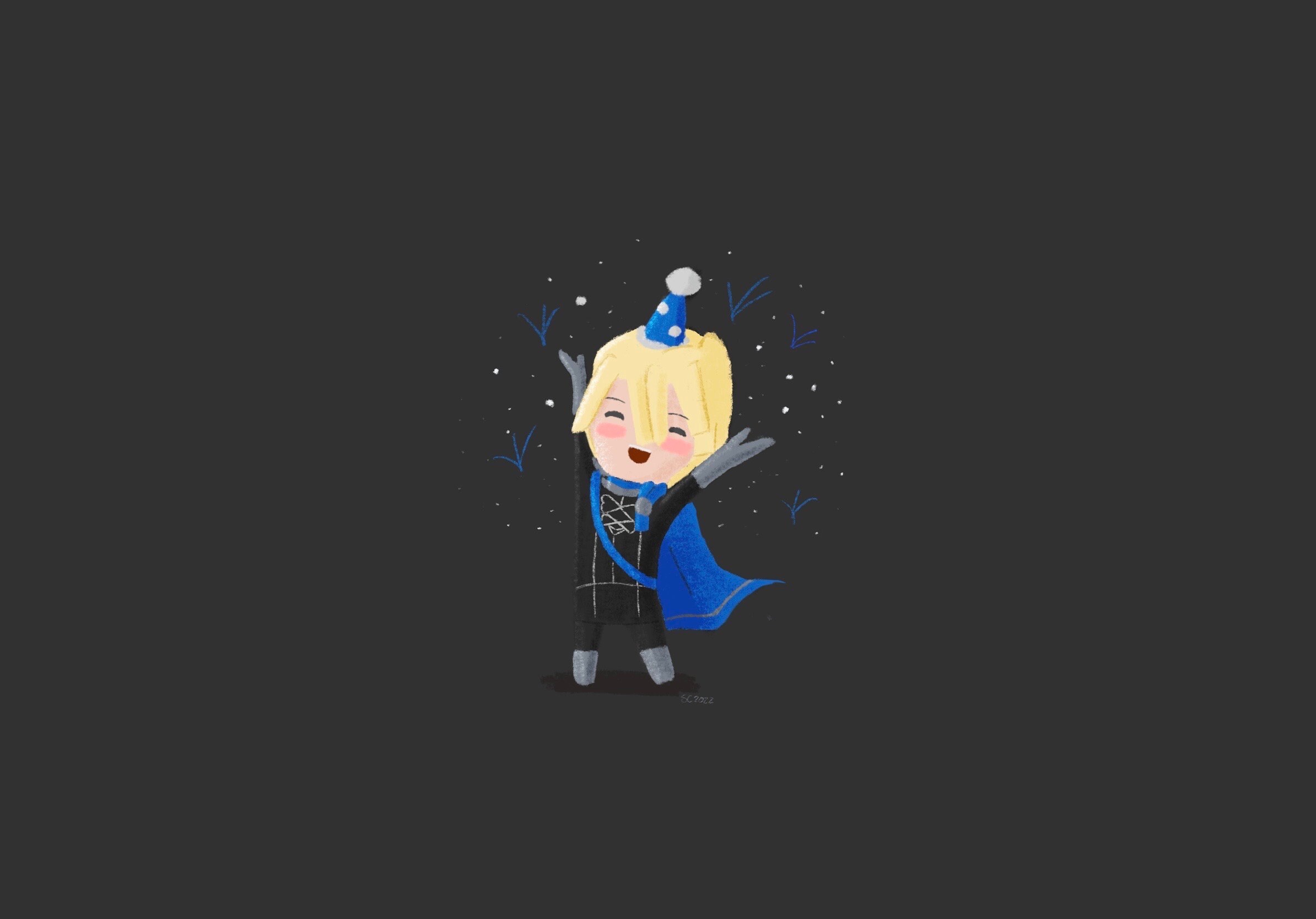 Fire Emblem Three Houses Dimitri Birthday Sticker - Etsy