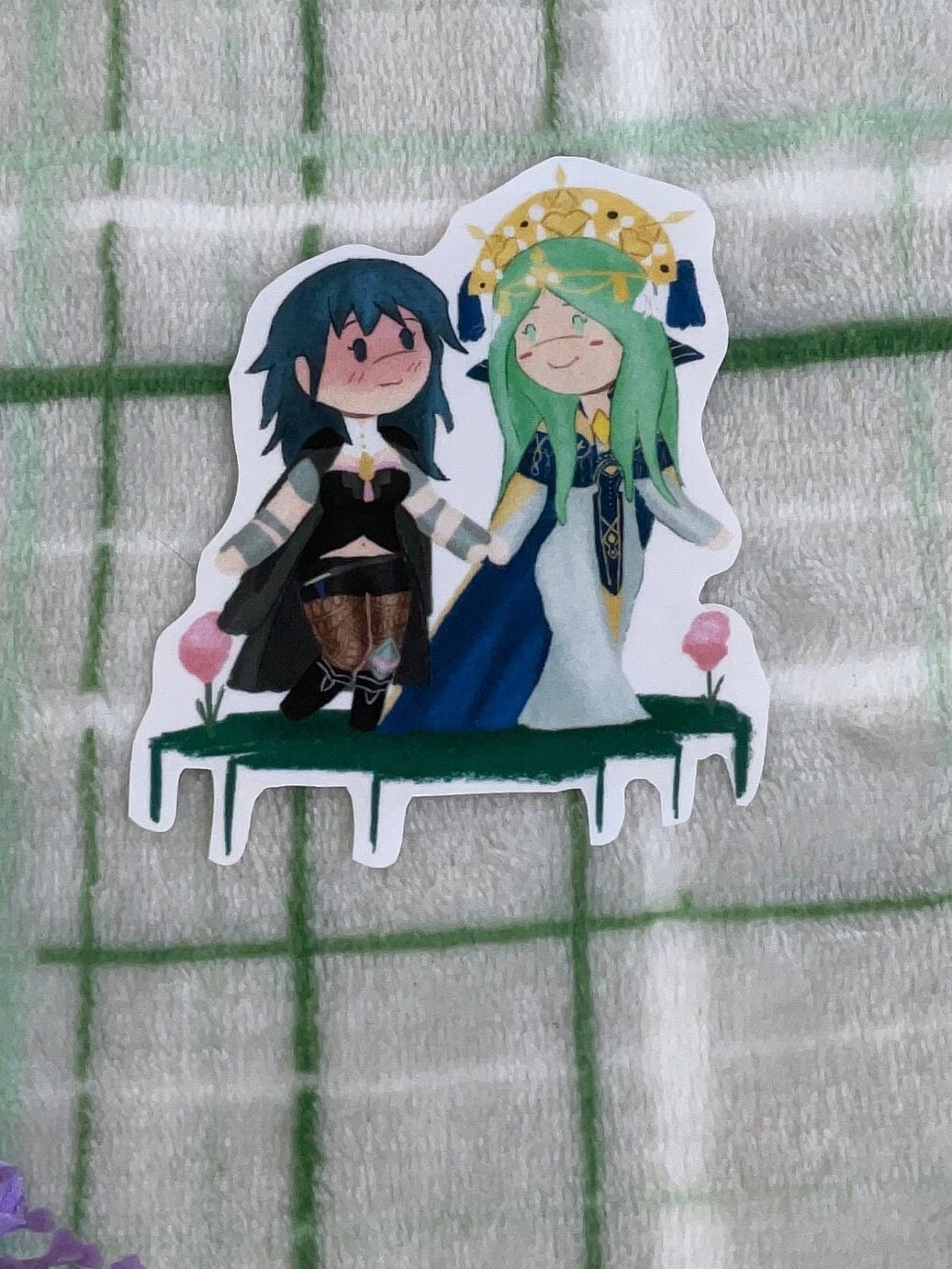 F! Byleth and Lady Rhea Fire Emblem Three Houses Sticker - Etsy