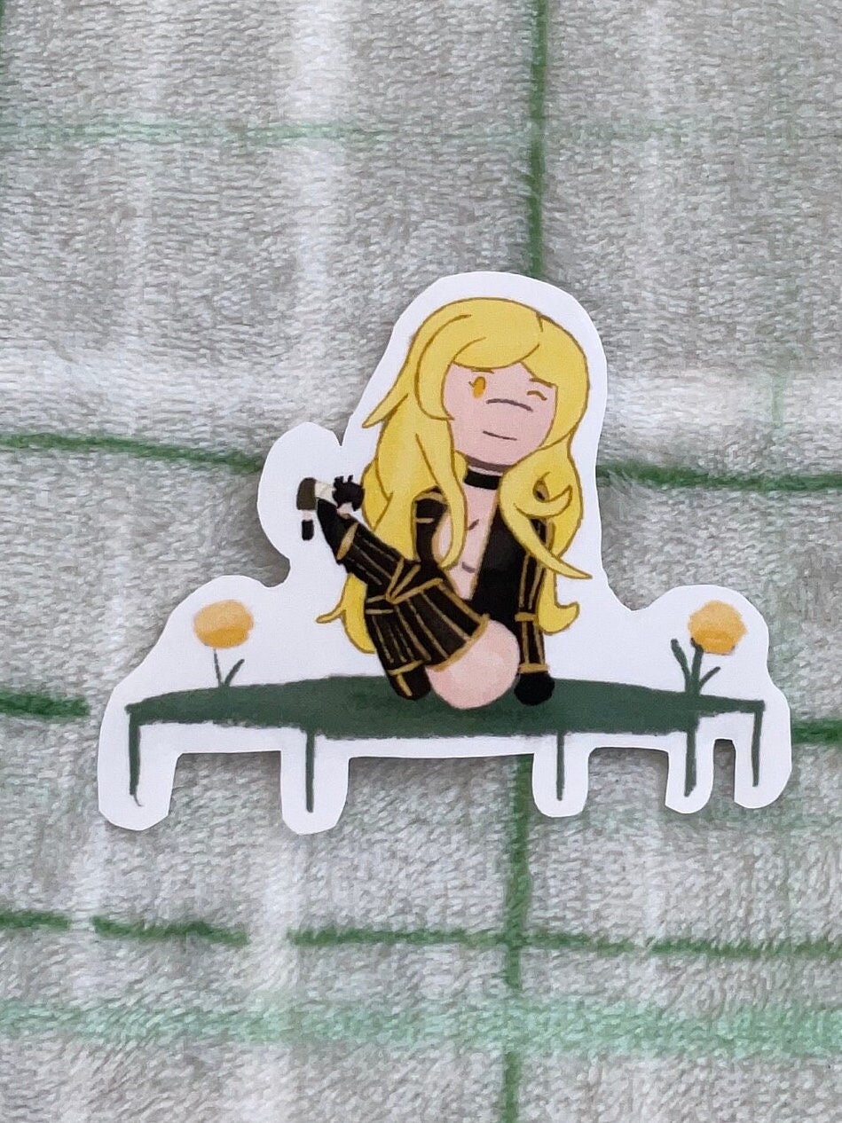 Drakengard 3 Intoner Five and Plushie Dito Sticker - Etsy