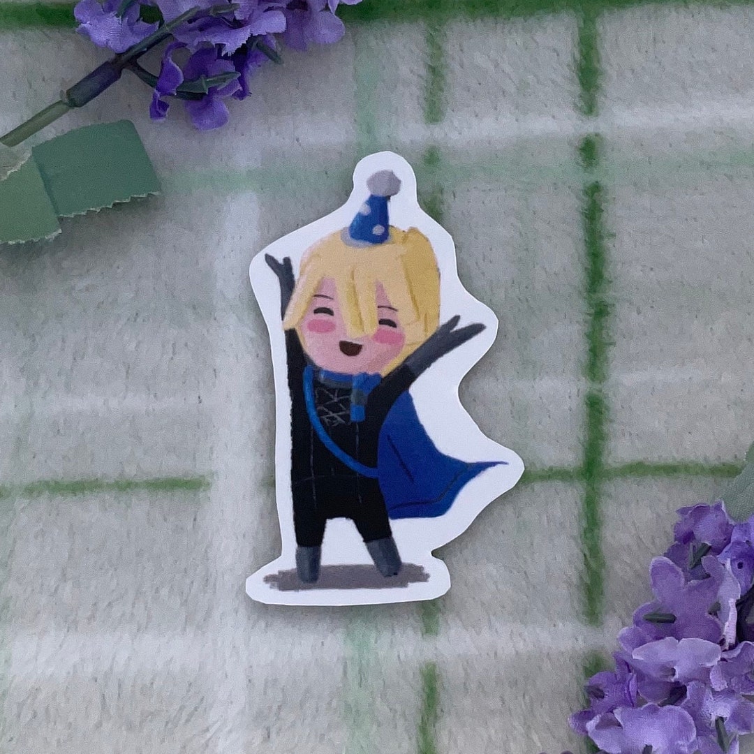 Fire Emblem Three Houses Dimitri Birthday Sticker - Etsy