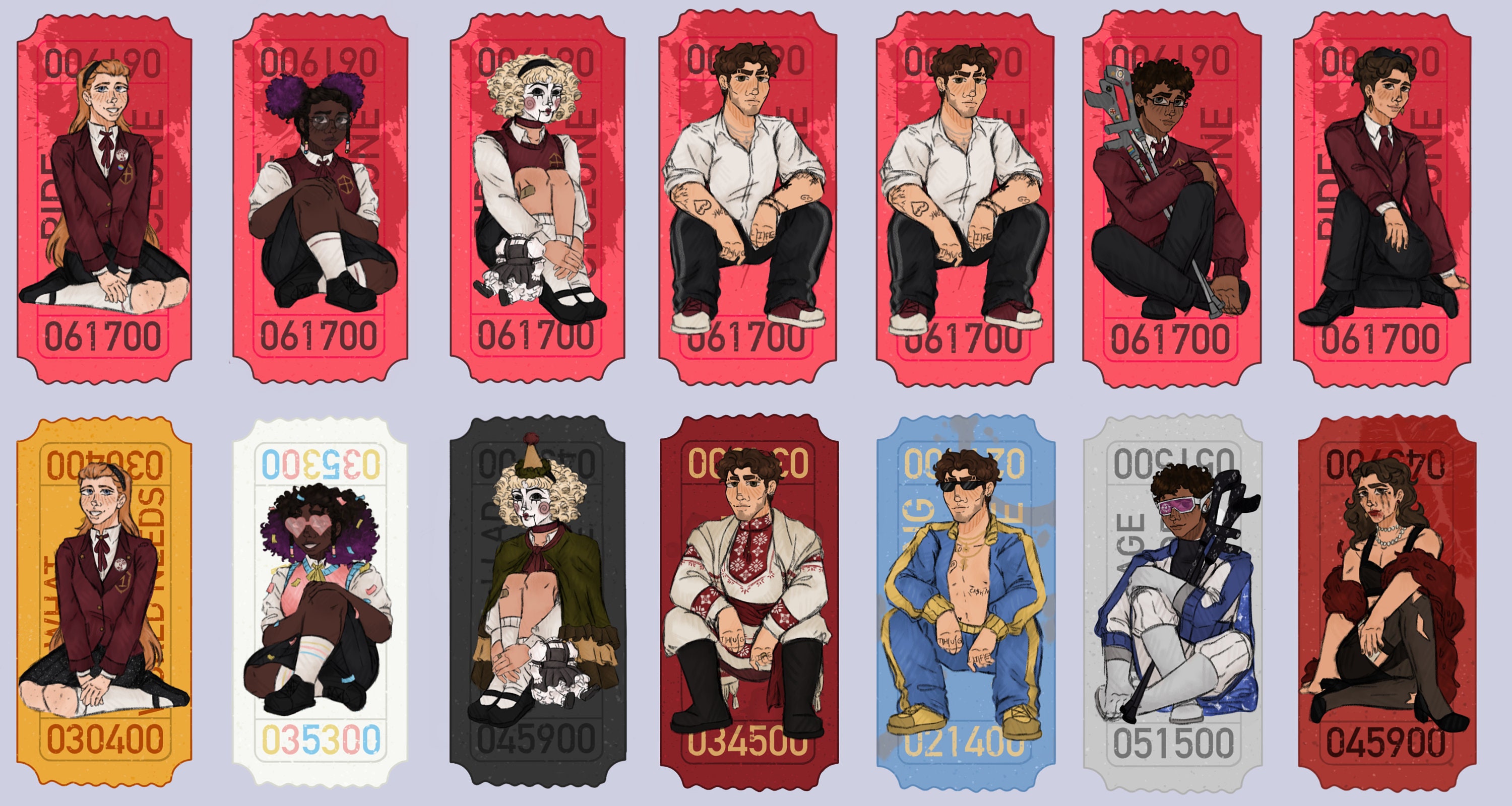 NEW RTC Ticket Keychains - Etsy UK