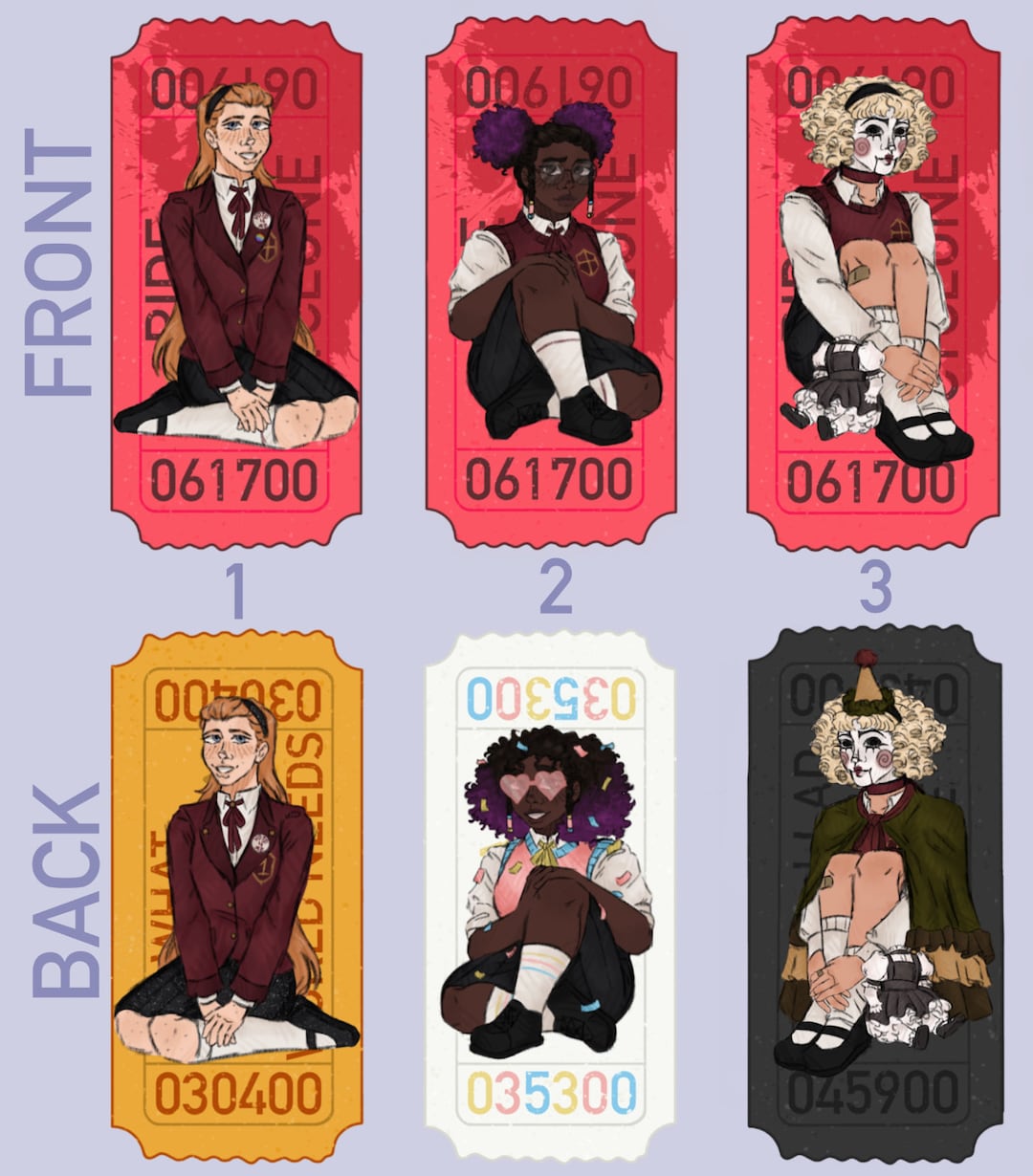 RTC Ticket Keychains - Etsy