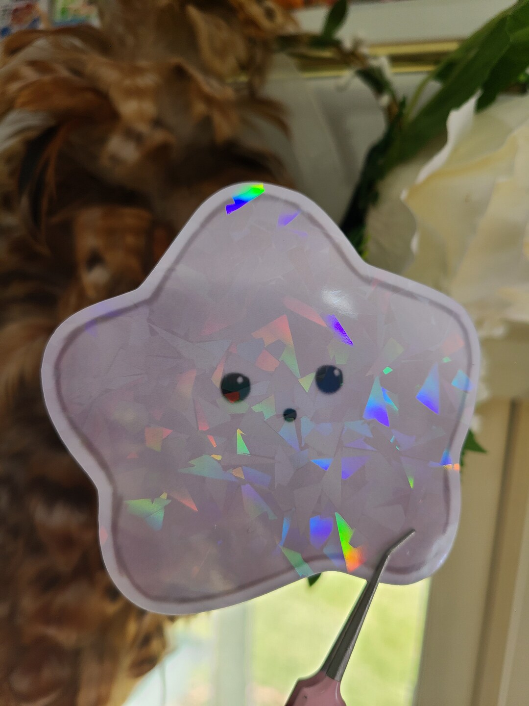 Holographic Sucklet Sticker - Etsy
