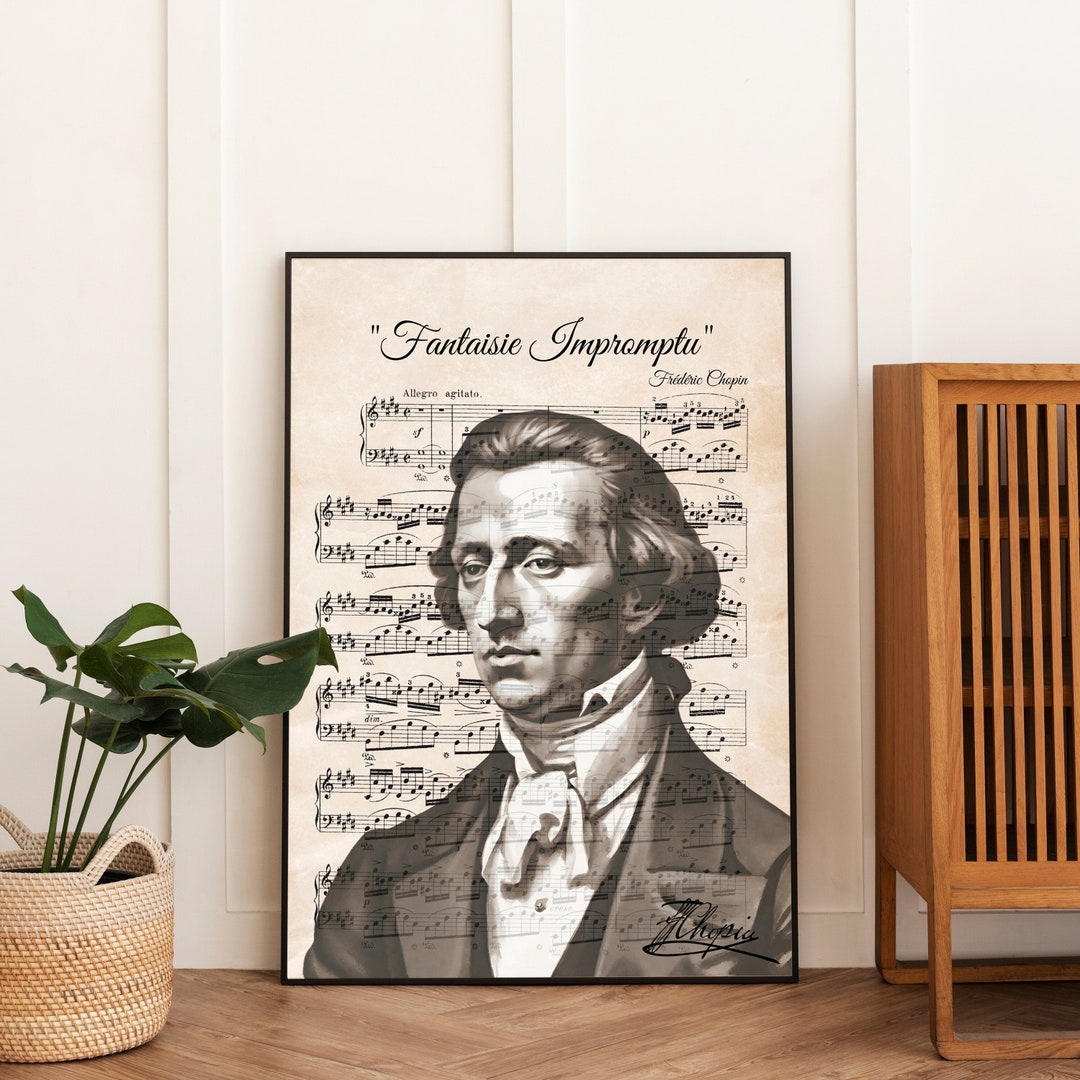 Frédéric Chopin, Great Composer of Piano Music, Fantaisie-impromptu ...