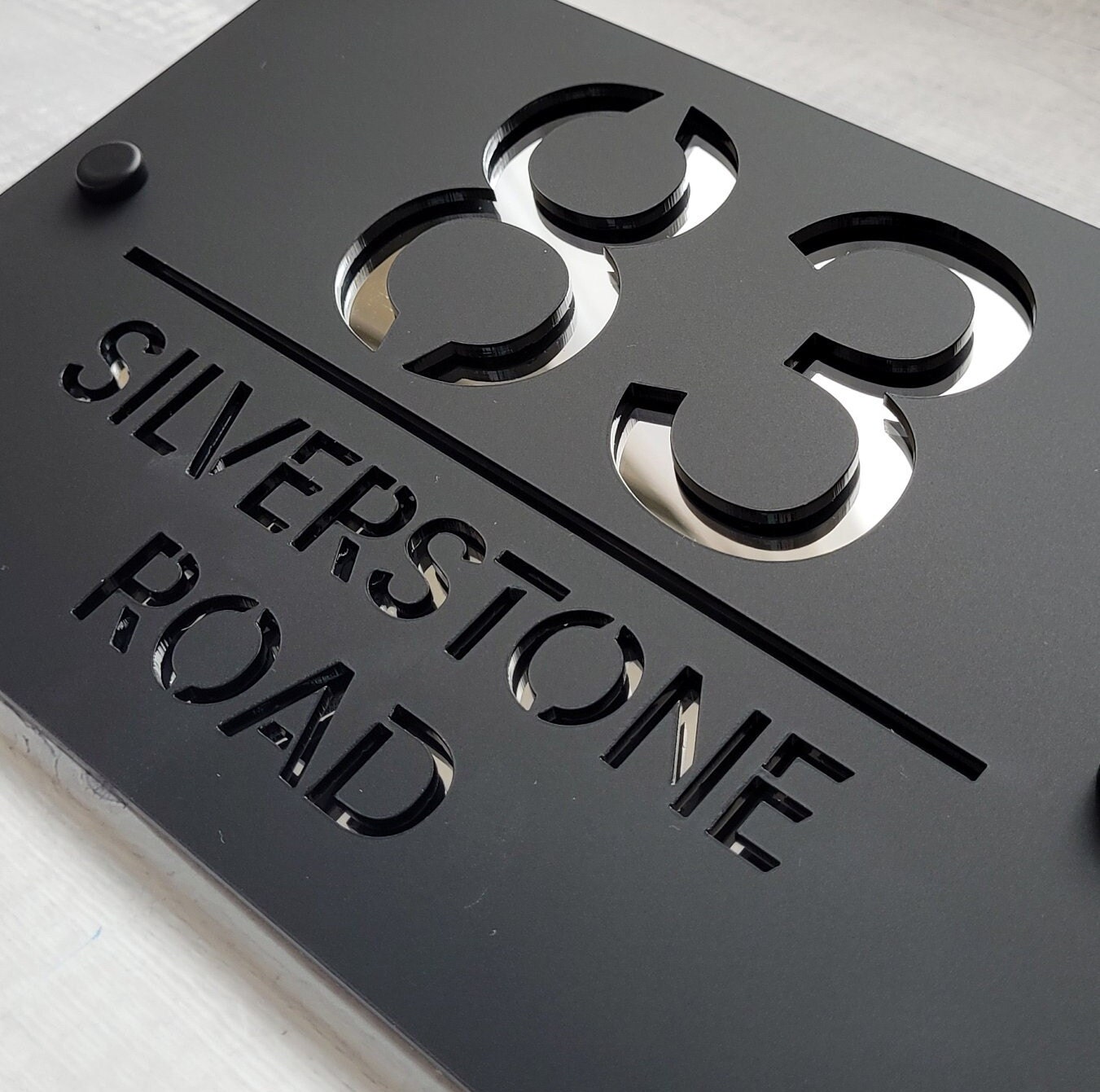 MODERN HOUSE SIGN House Number Plate House Door Sign - Etsy