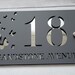 MODERN HOUSE SIGN | House Number Plate | Address Sign | 230 X 155mm ...