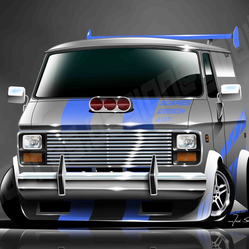Chevy Van - Etsy
