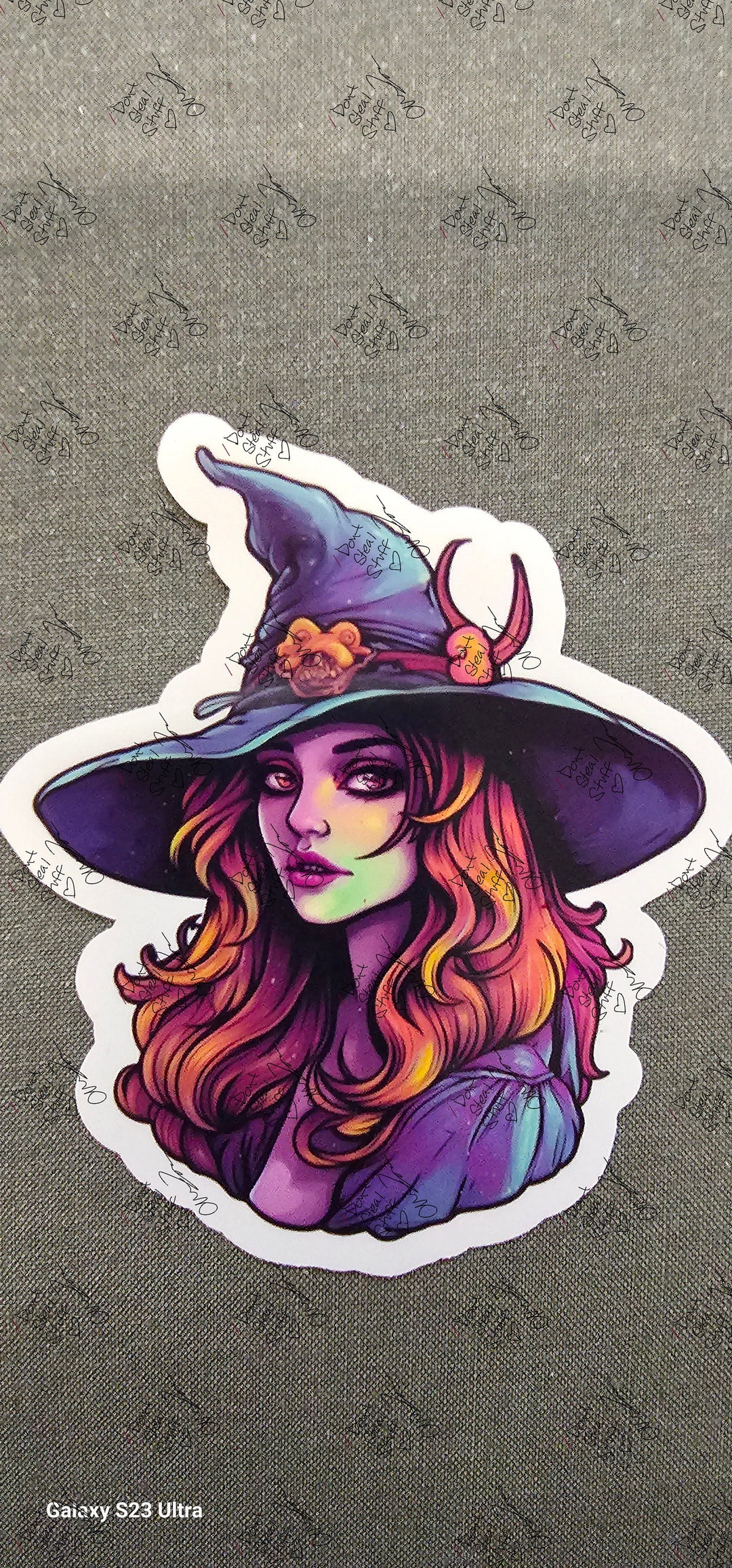 Vintage Witch Dark Academia Sticker Witch Sticker Witch - Etsy