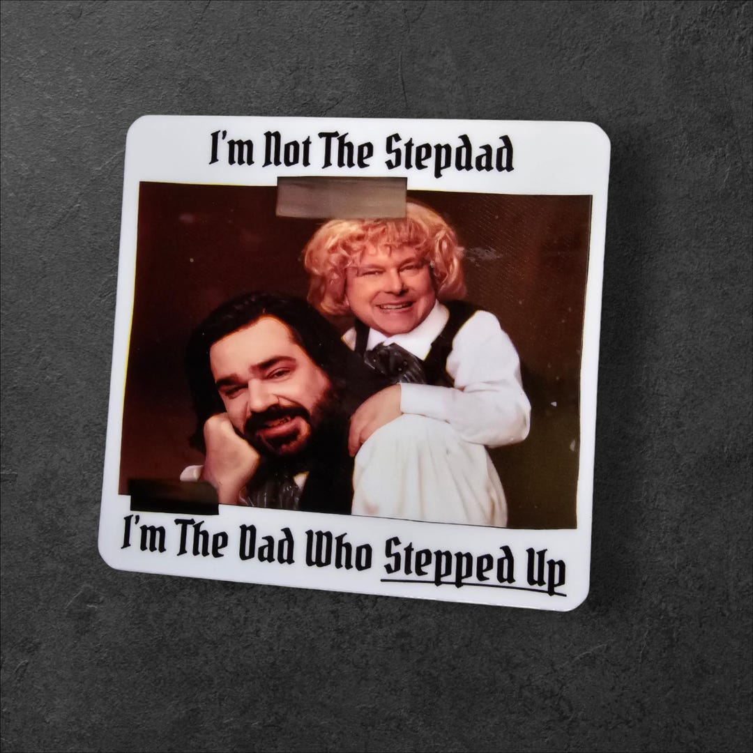 What We Do in the Shadows Vinyl Sticker -laszlo & Baby Colin Robinson ...