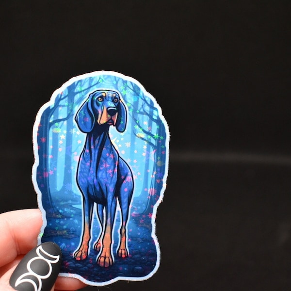 Black and Tan Hound Decal - Etsy