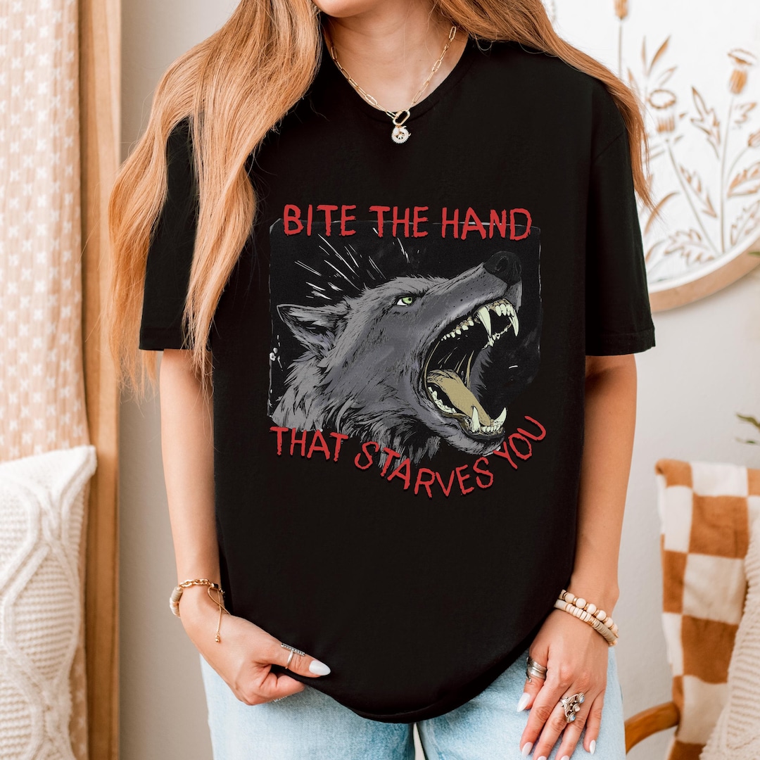 Pro Union Wolf Graphic T-shirt: Socialist Worker Solidarity - Etsy