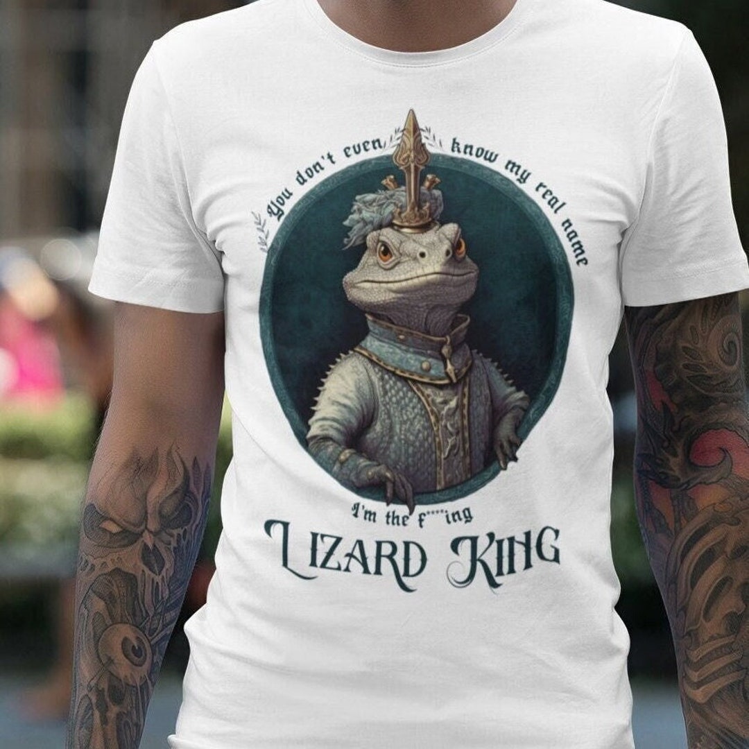 I'm the Lizard King Shirt | Robert California | Funny Office Tee ...