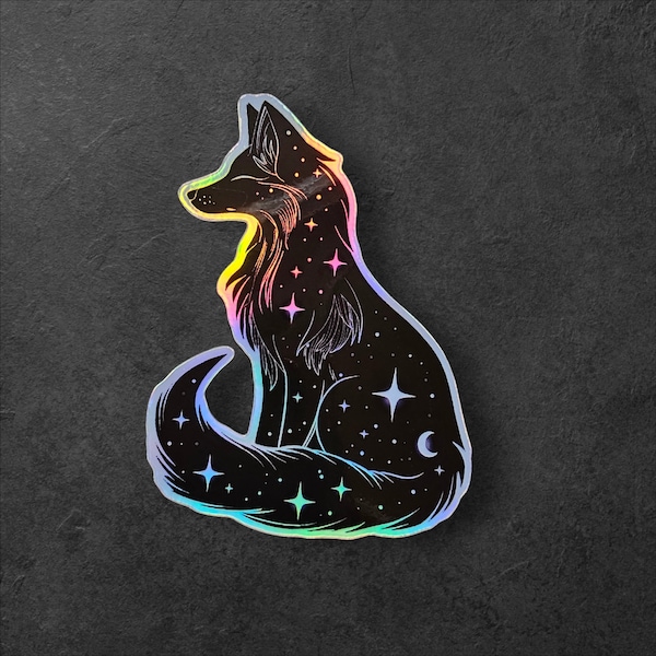 Fox Sticker - Etsy