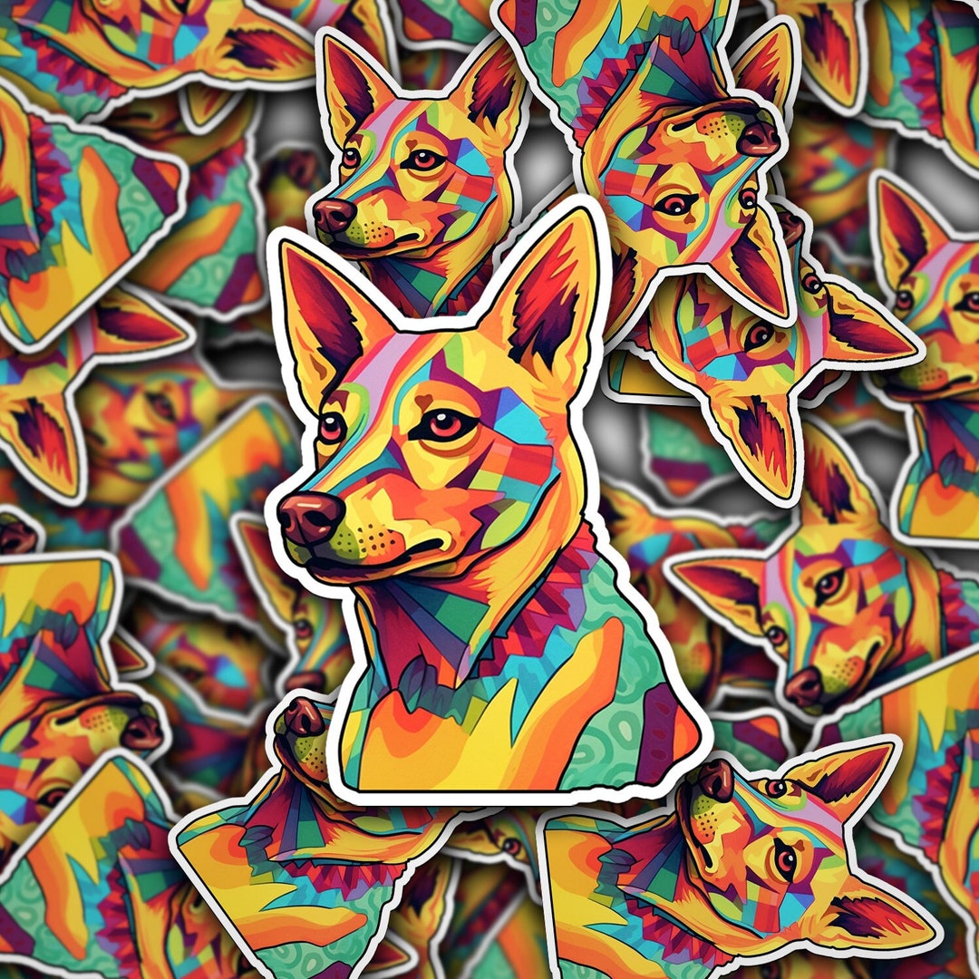 Carolina Dog Sticker: Signature Breed Vinyl Decal - Etsy