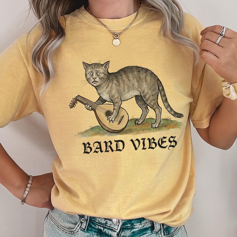 Fantasy Tshirt Bard - Etsy