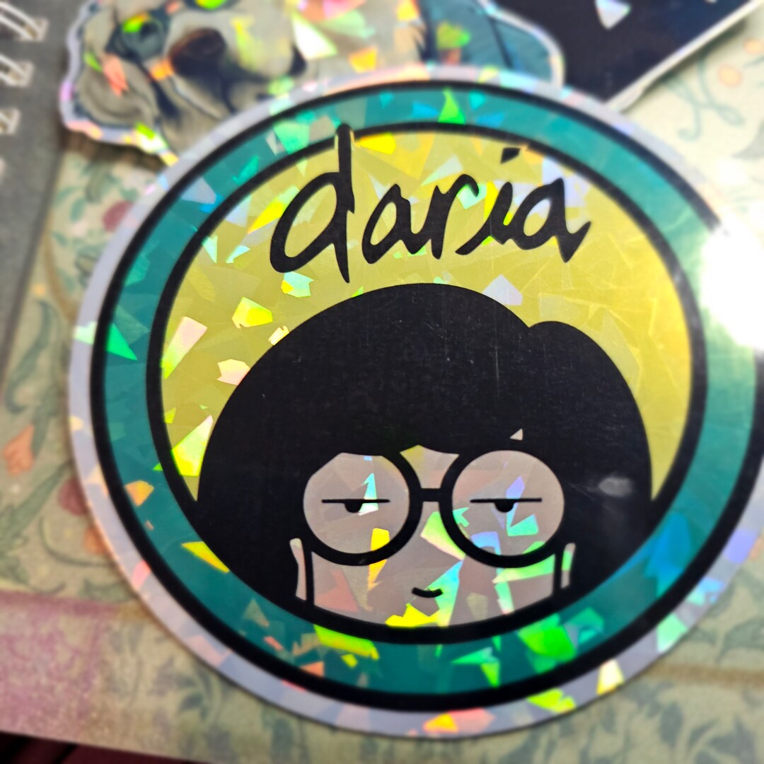 Daria Old School Sticker Laptop Sticker Water Bottle - Etsy