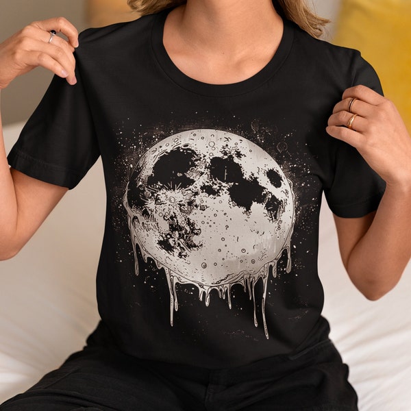 Moon T Shirt - Etsy