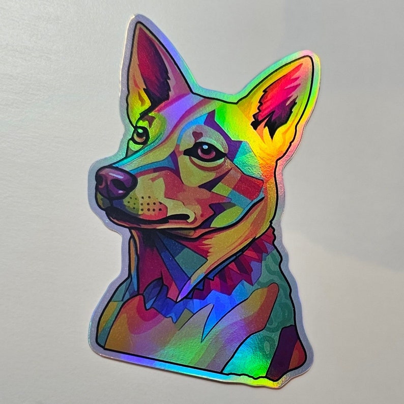 Carolina Dog Sticker: Signature Breed Vinyl Decal - Etsy