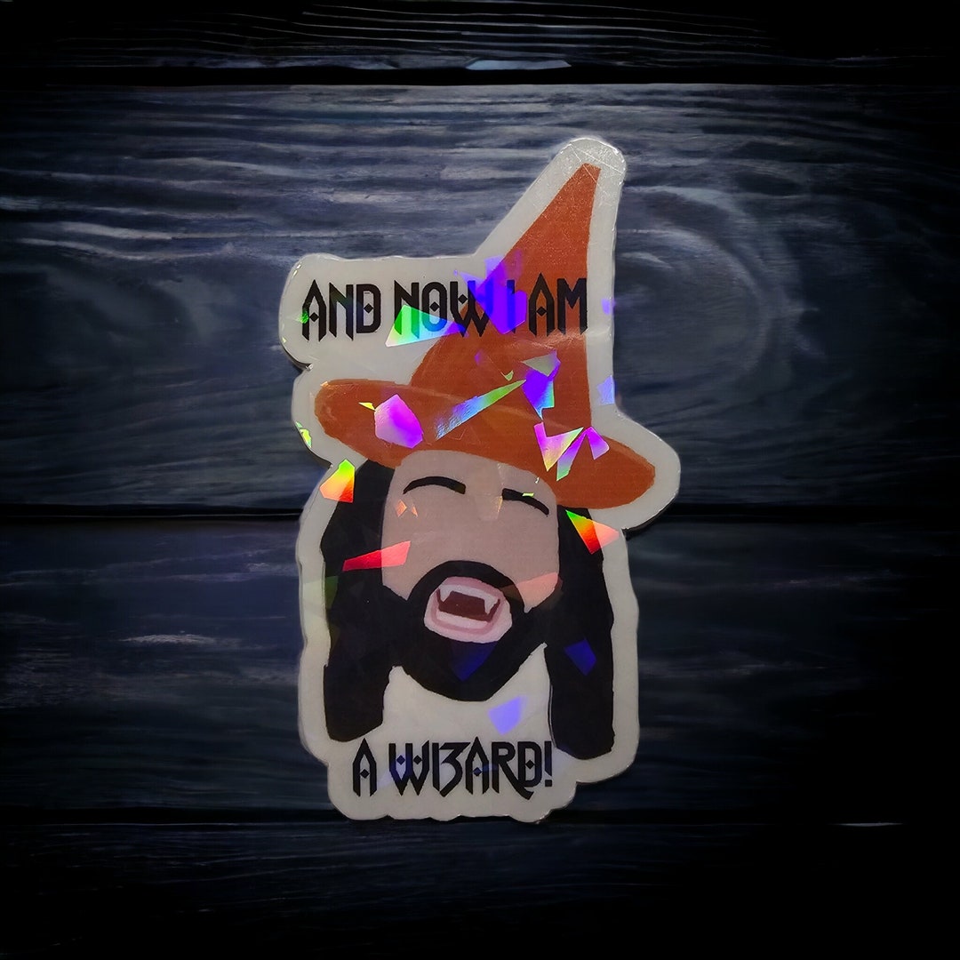 What We Do in the Shadows Vinyl Sticker Nandor im a Wizard - Etsy