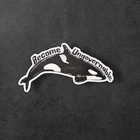 Orca Sticker - Killer Whales Sticker - Etsy