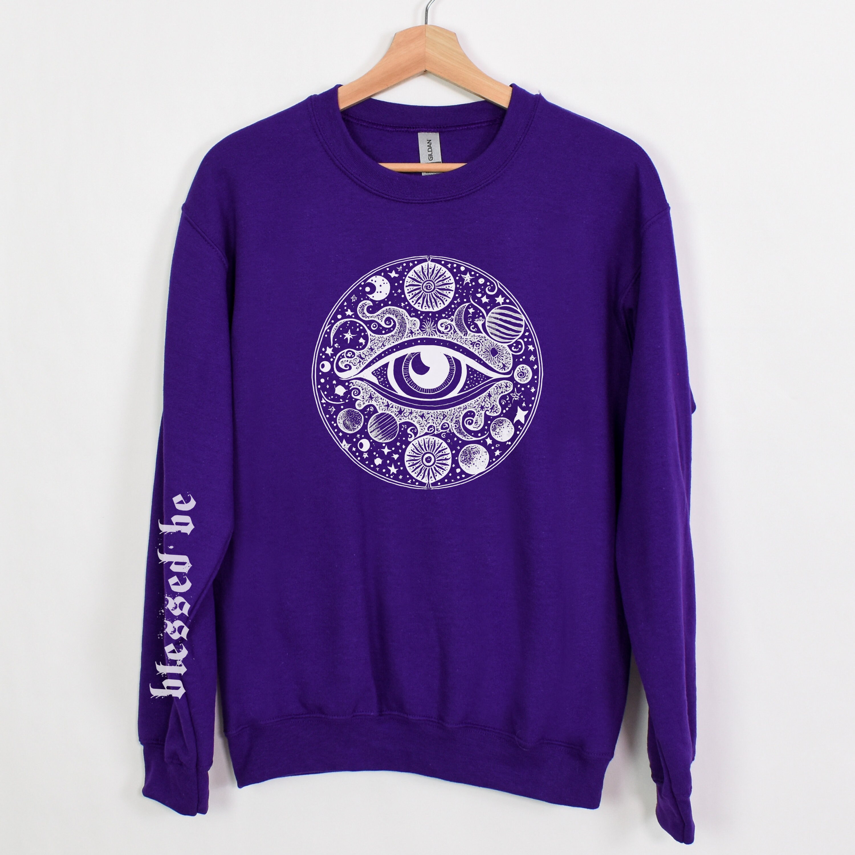 All Seeing Eye Sweatshirt: Spiritual Celestial Tarot Crewneck - Etsy