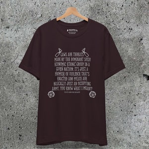 Laws Are Threats Shirt, Dimension 20, Brennan Lee Mulligan D&D Short ...