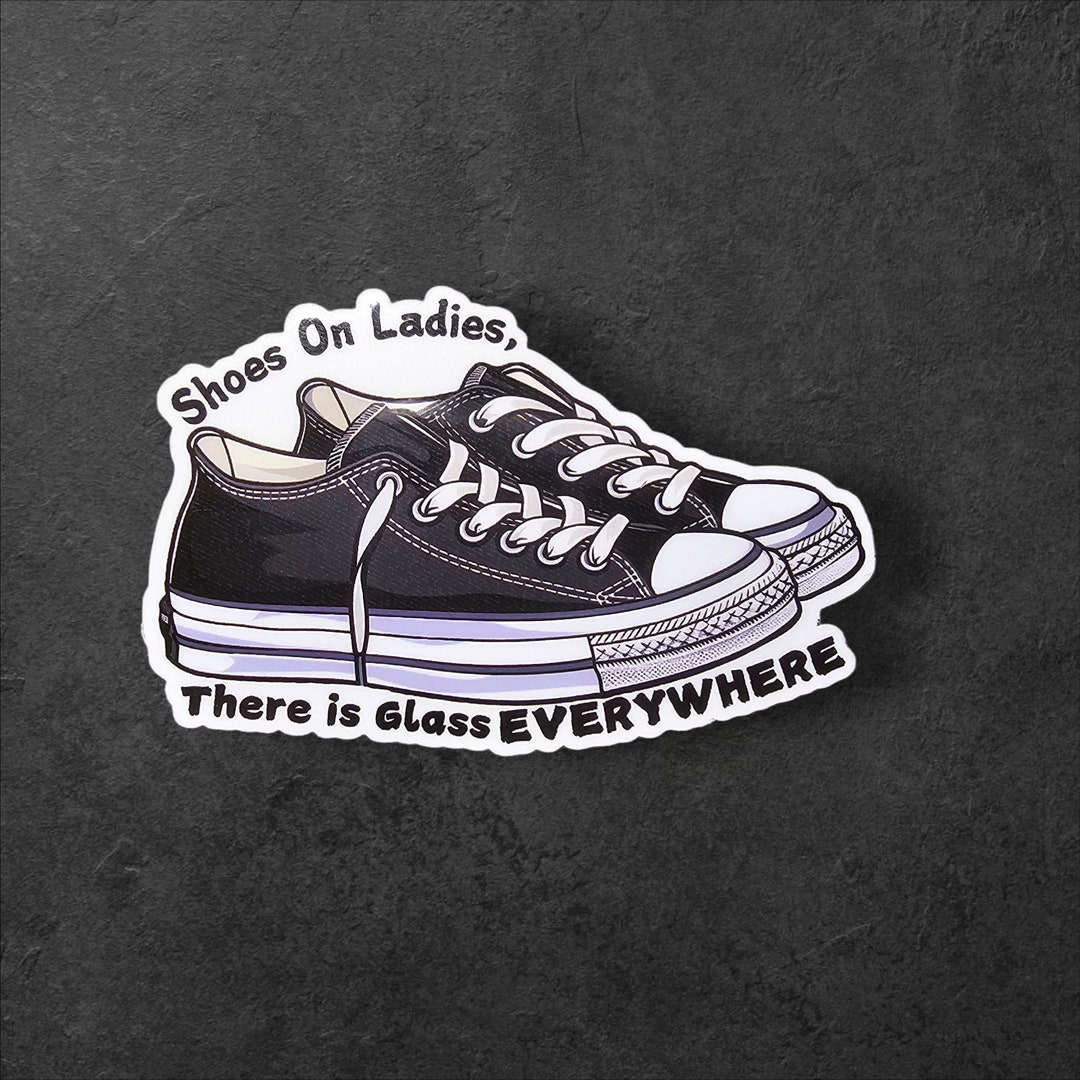 Kamala Harris Sticker, Black Chucks Sticker, Madam Vice President ...