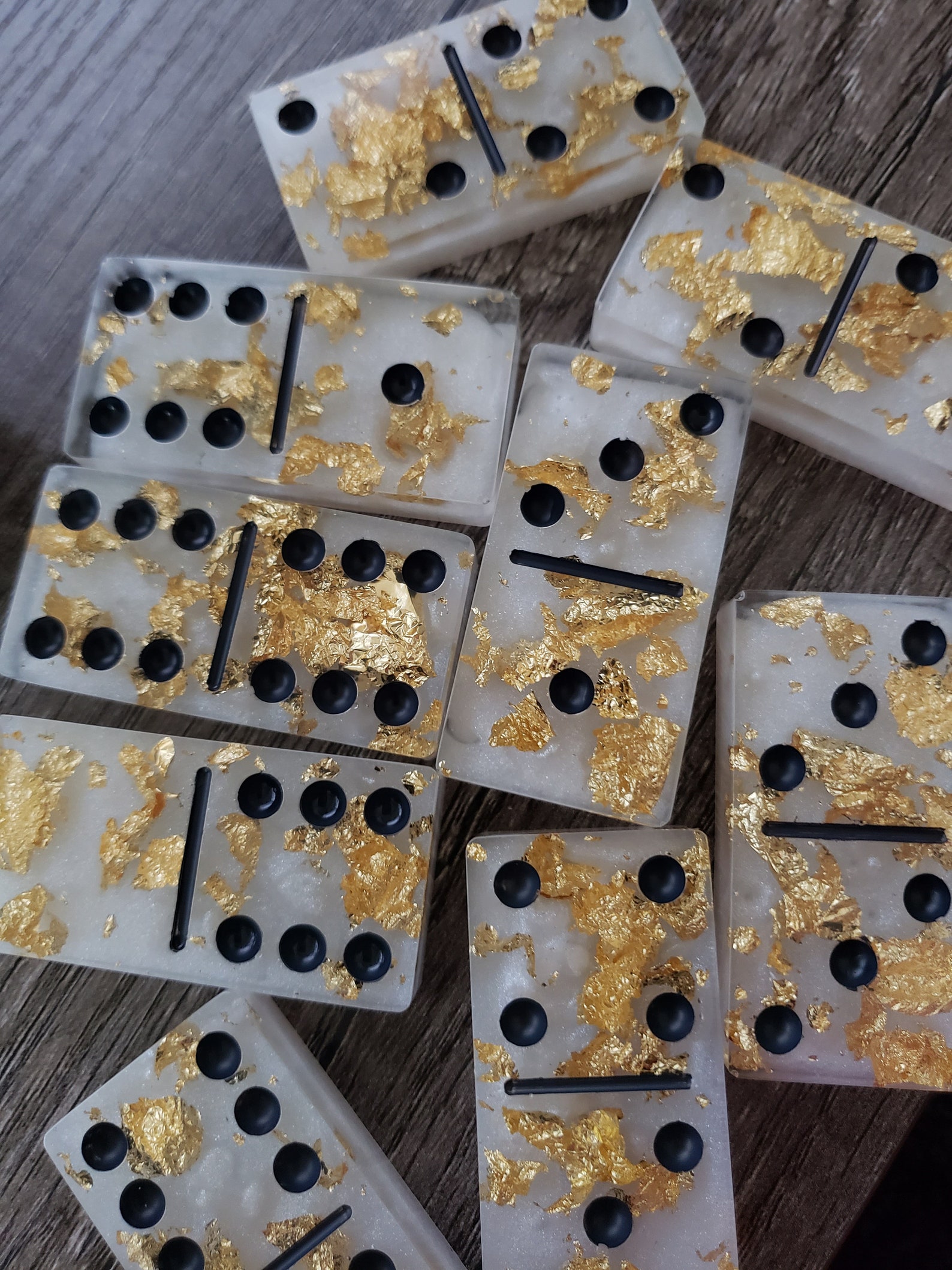Handmade Custom Dominoes Set | Pick Your Own Colors - Etsy