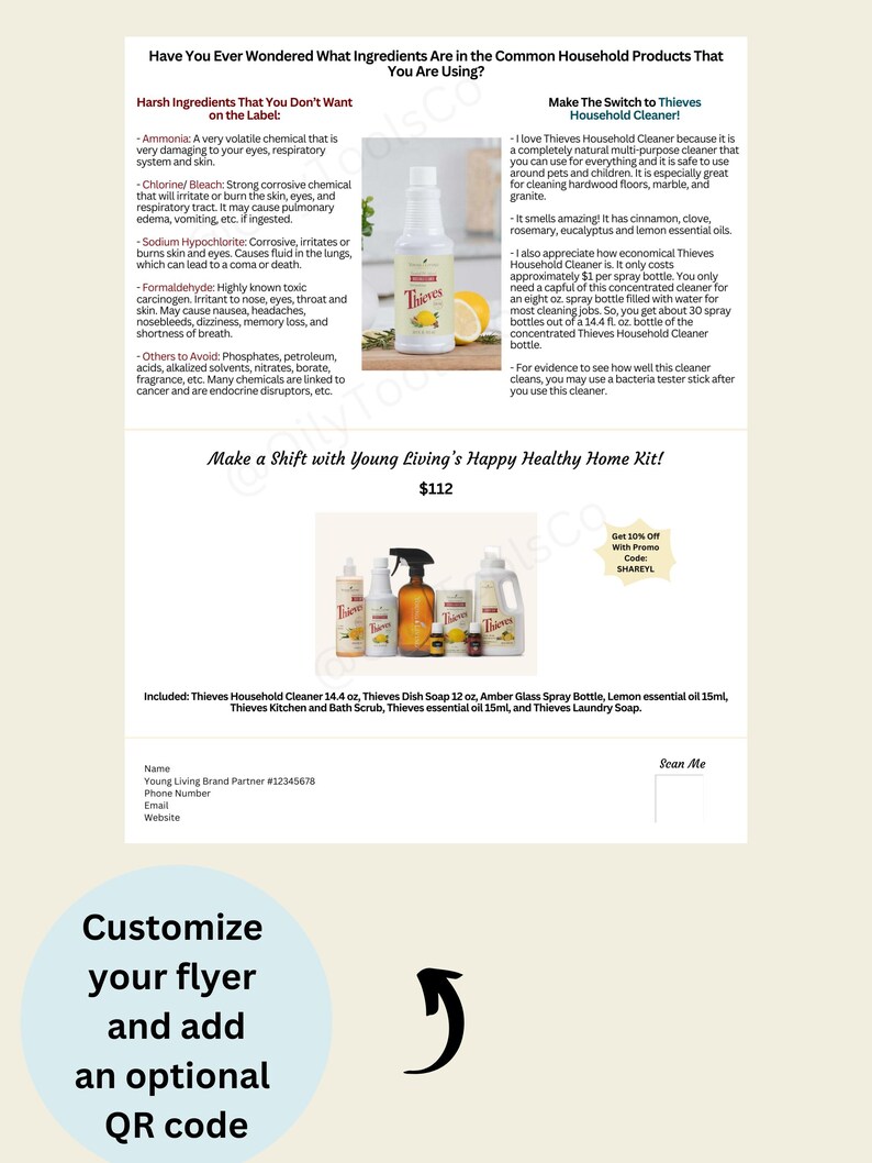 NEW 2024 Make a Shift With Thieves Happy Healthy Home Kit Printable ...