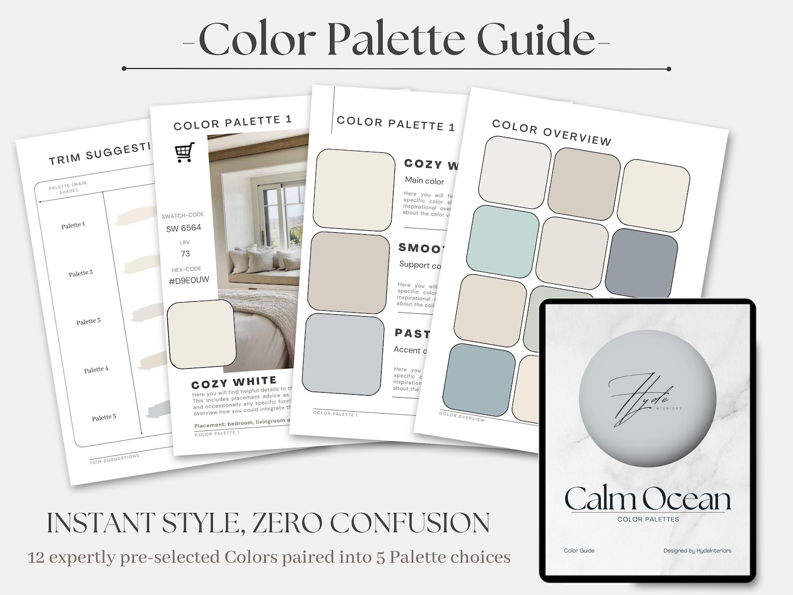 Sherwin-williams Color Palette Calm Ocean, Get 12 Sherwin Williams ...