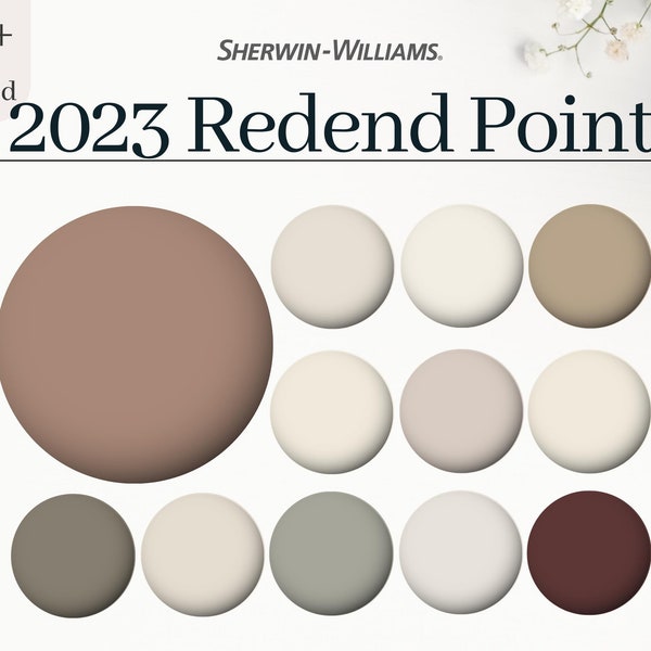 Sherwin Williams 2023 Color Palette - Etsy