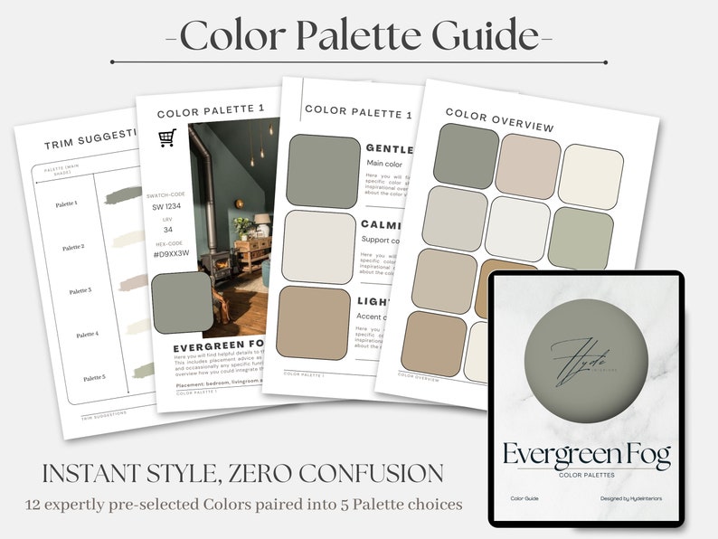 Sherwin-williams Color Paint Palette, 12 Sherwin Williams Colors ...