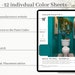 Coastal Waves Sherwin-williams Color Palette, 12 Sherwin Williams ...