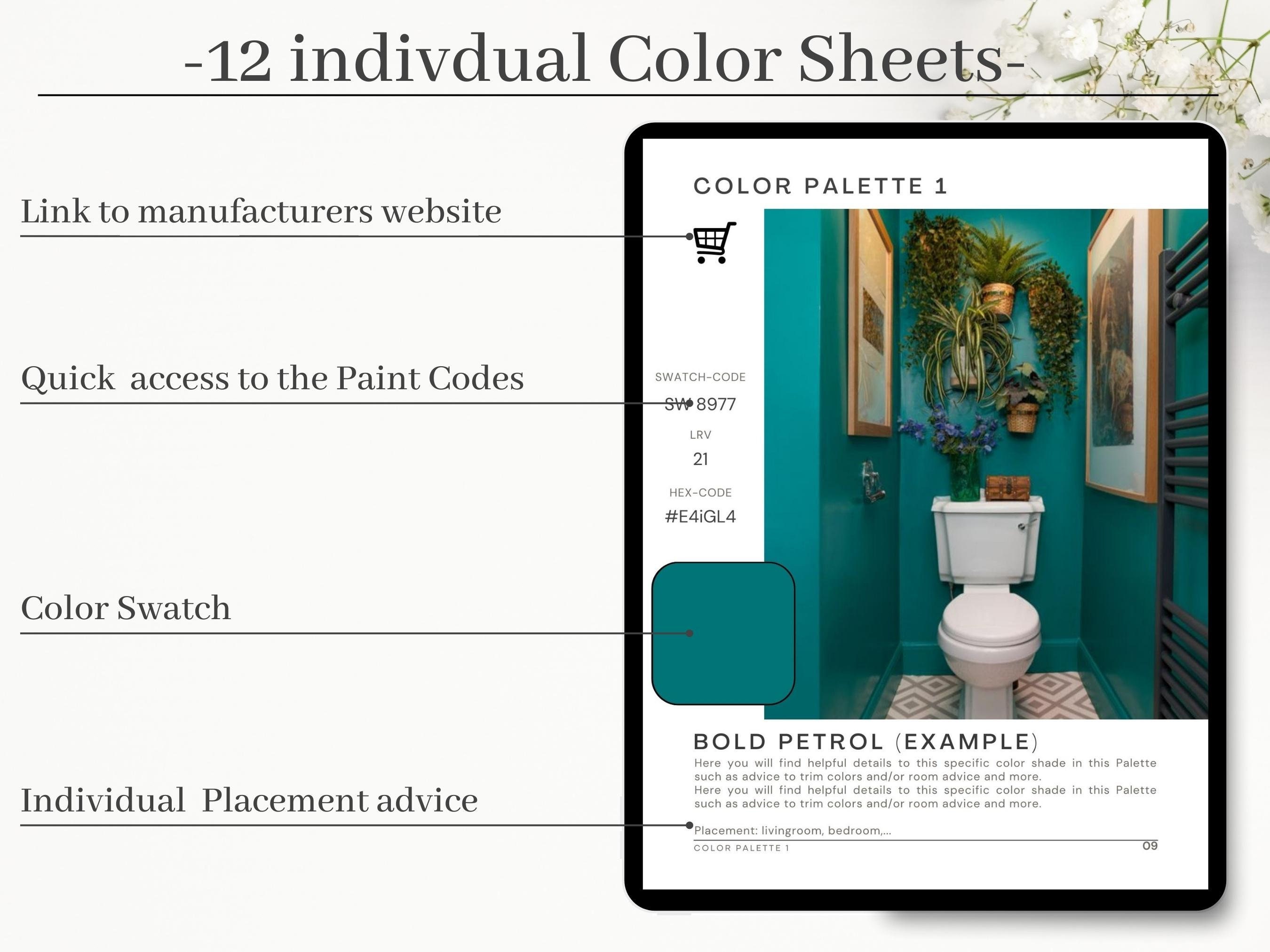 Coastal Waves Sherwin-williams Color Palette, 12 Sherwin Williams ...