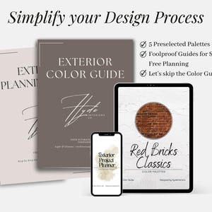 Exterior Palette Sherwin Williams Paint RED BRICKS CLASSICS Whole House ...