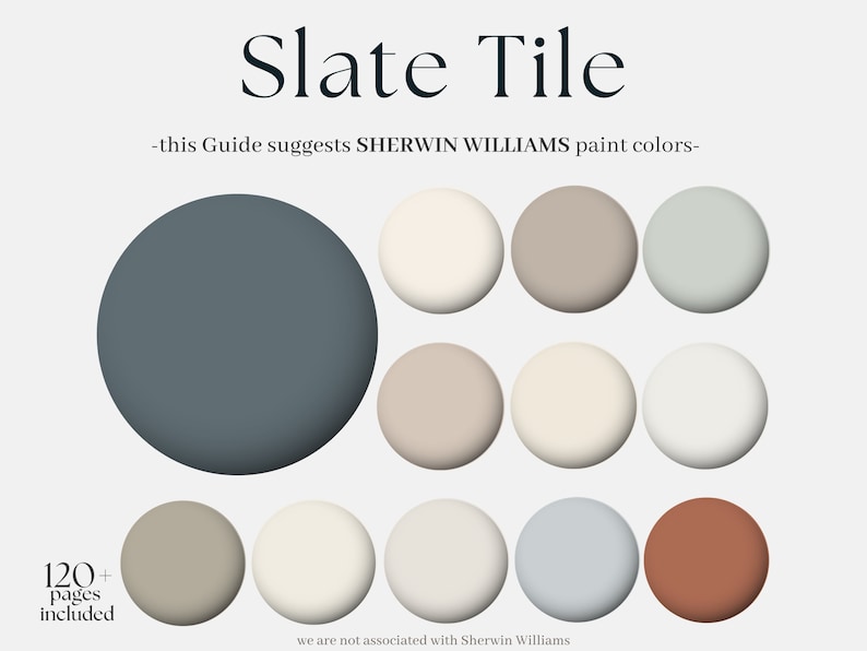 Sherwin-williams Color Palette: Slate Tile, 12 Transitional Sherwin Williams Paint Hues for the ...