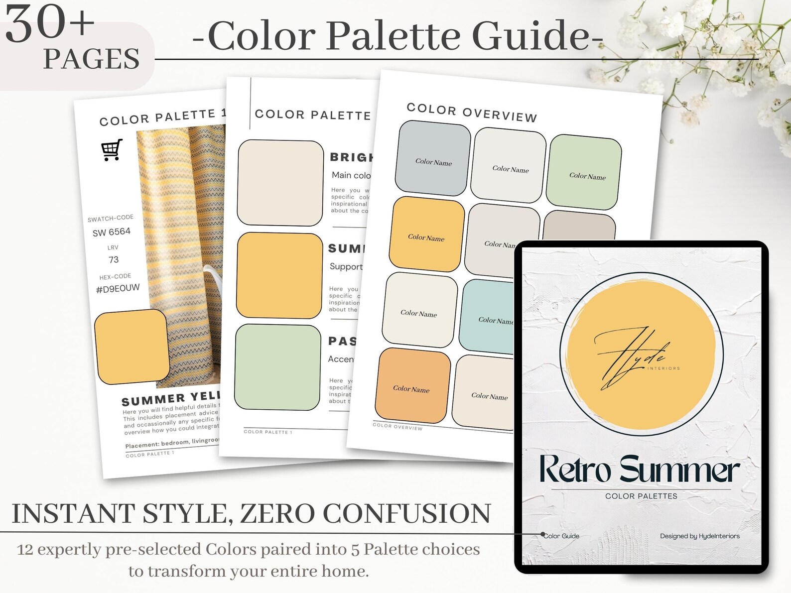 Sherwin-williams Retro Summer Color Palette, 12 Colorful Sherwin ...