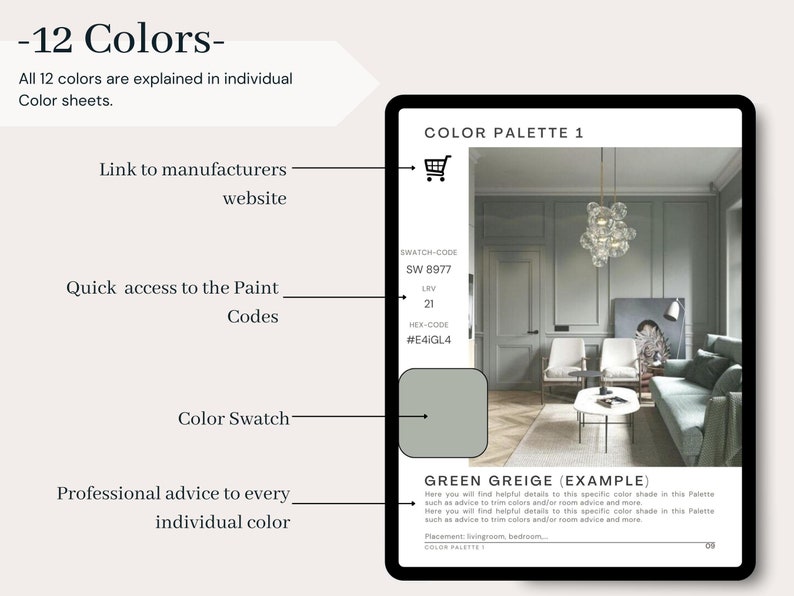 Sherwin Williams Color Designer Paint Palette: 2023 Classics - Etsy