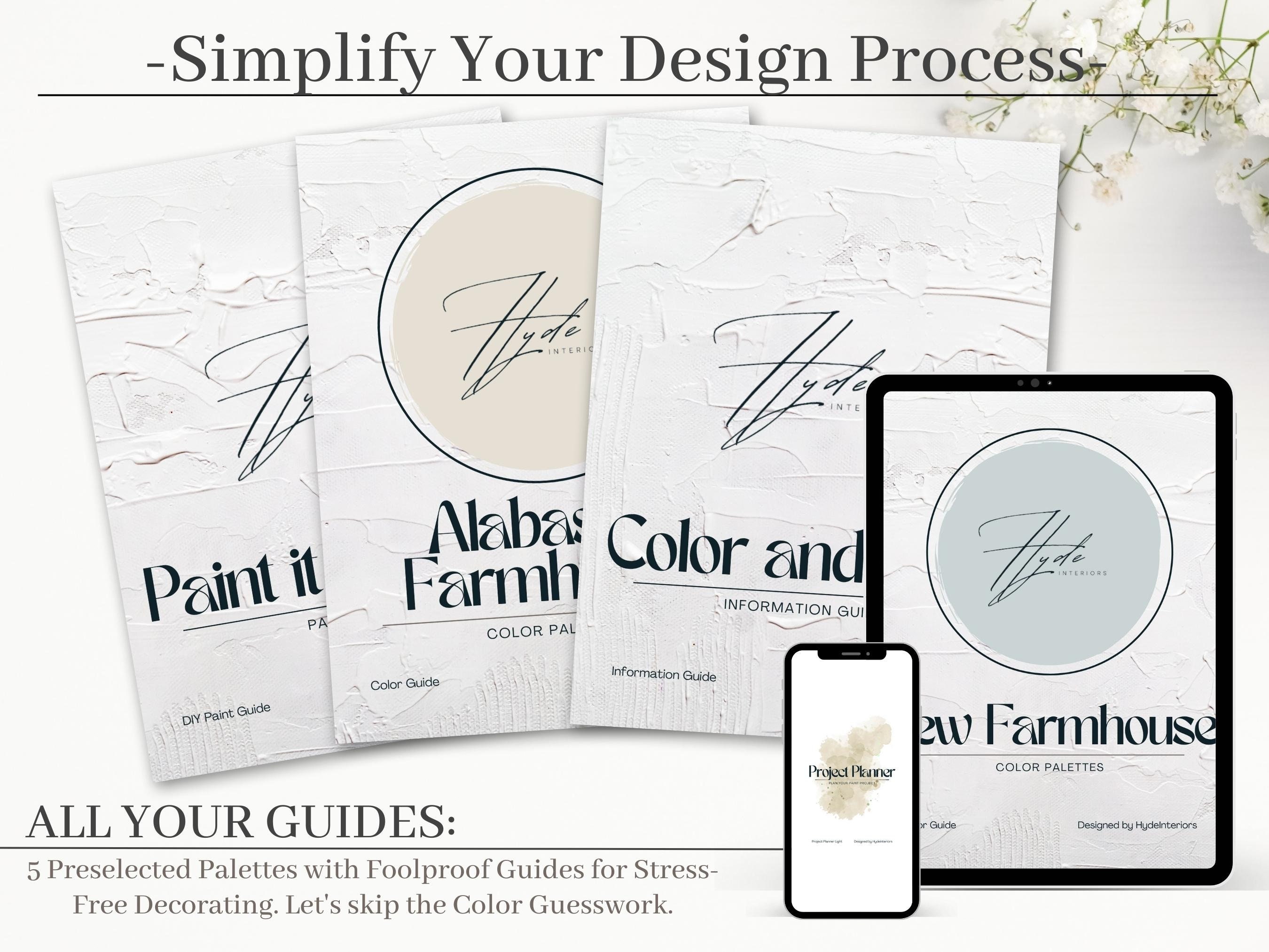 Sherwin-williams Favorite Farmhouse Color Palette Bundle, With New ...