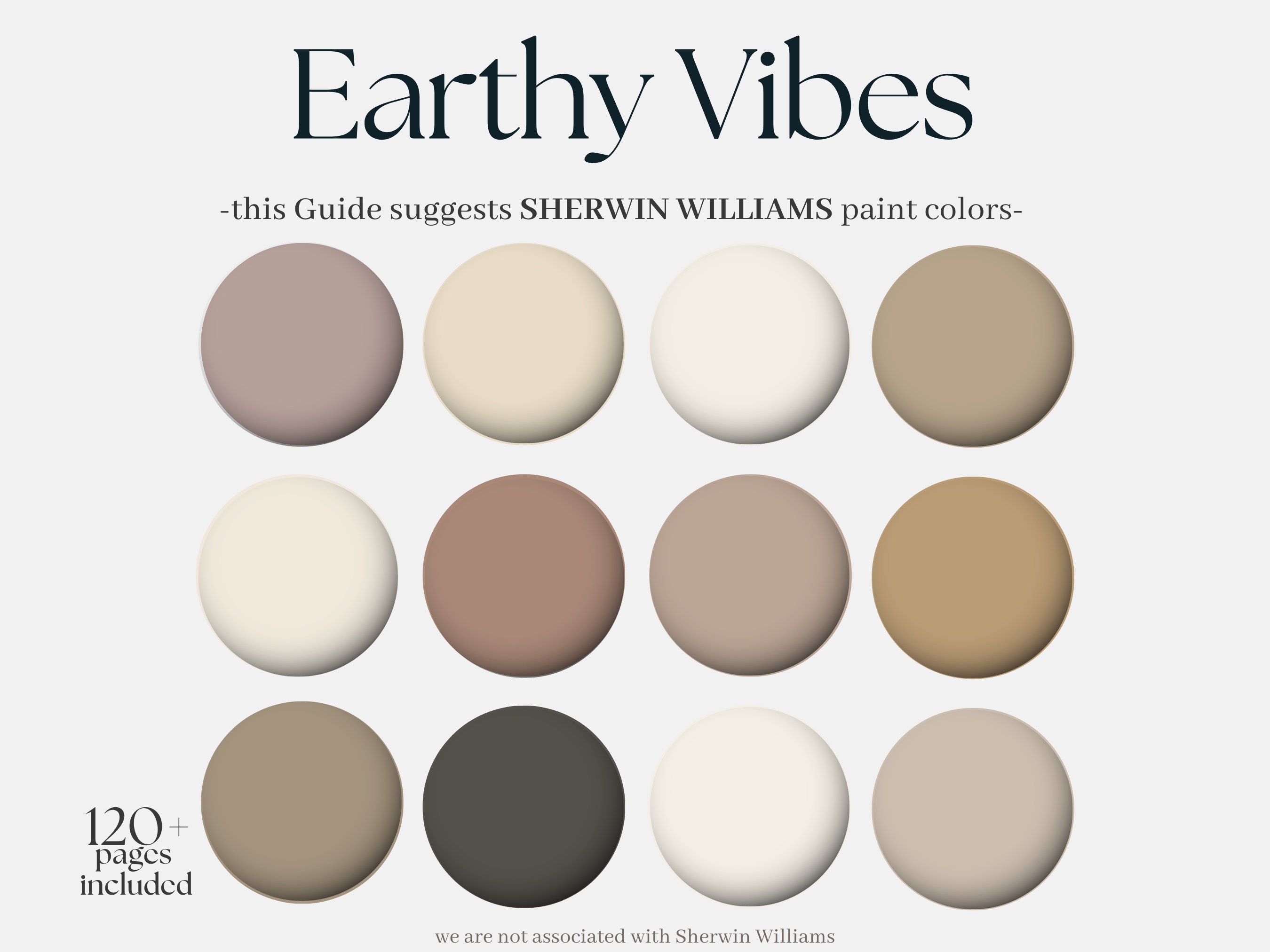 Sherwin-williams Color Paint Palette, 12 Sherwin Williams Colors ...
