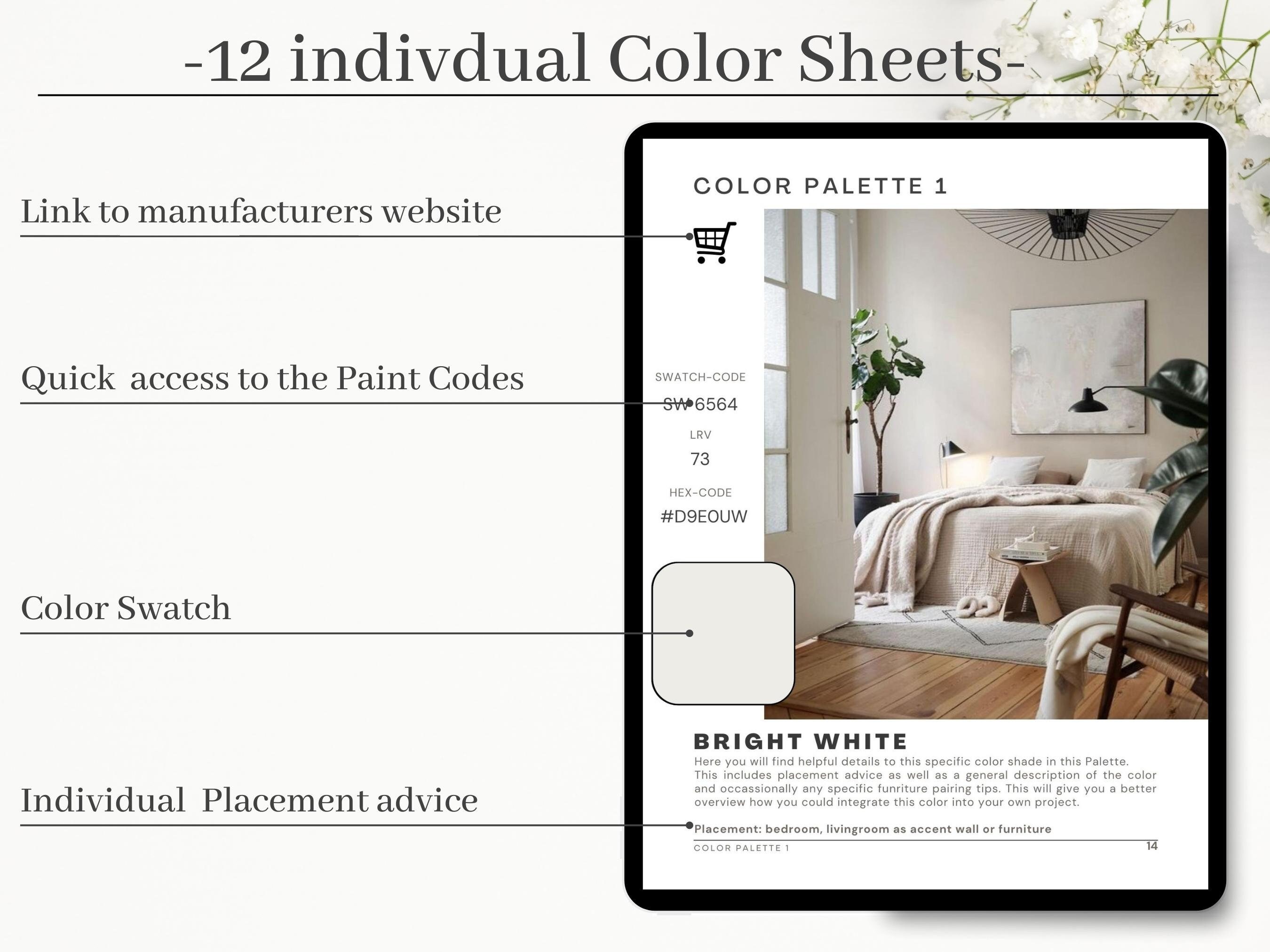 Sherwin-williams Natural Minimalist Color Palette, 12 Sherwin Williams ...