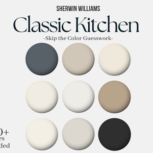 Sherwin-williams Classic Kitchen Palette, 9 Transitional Sherwin ...