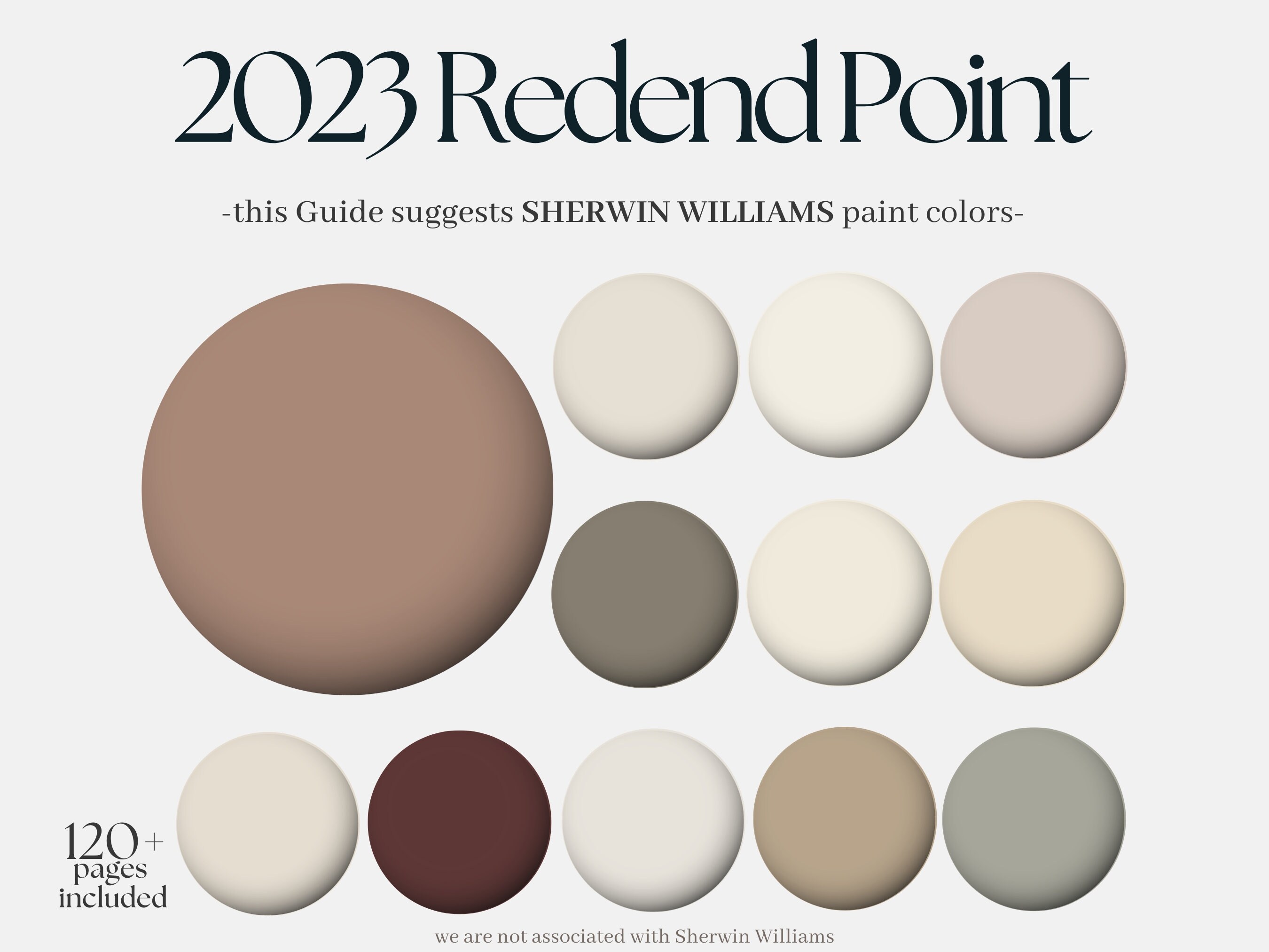 Sherwin Williams 2023 Redend Point, 2023 Color Palette, House Paint ...
