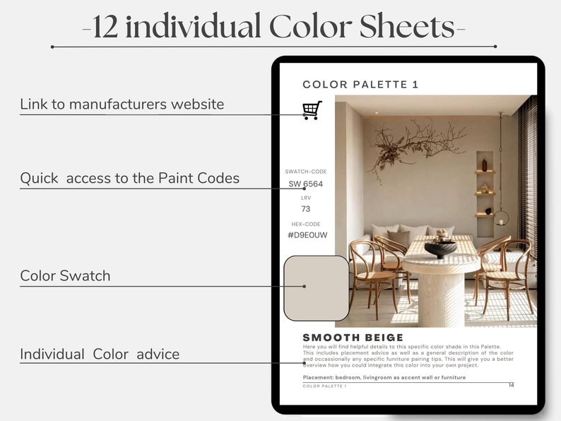 Sherwin-williams Color Palette: 2023 Designer Neutrals, 12 Sherwin ...